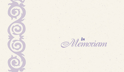 In Memorium Cards (Pack of 25) - Episcopal Shoppe