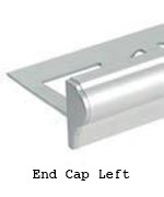 End Cap Left For Stair Edging For Tiles(pack of 2) - National Stair ...