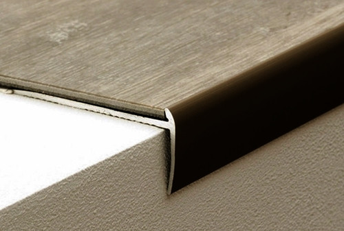 Decorative LVT Stair Nosing – Aluminium Profile for Vinyl Floors– 2.7m
