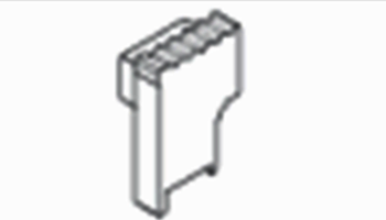 End Cap Right For LED Square Step(pack of 2) - National Stair Nosings ...