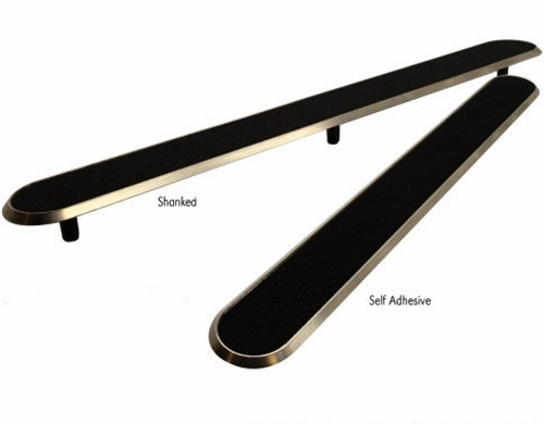 Stainless Steel Tactile Bars with Anti-Slip Infill | Directional
