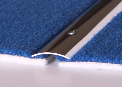 Stainless Steel Threshold Cover Strip -2.7m - National Stair Nosings ...