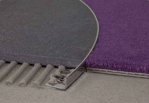 Bendable Metal Tile Trim | Flexible Formable Edge Profile