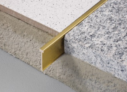 Brass Terrazzo Dividing Profile – 2.5m for Seamless Floor Transitions