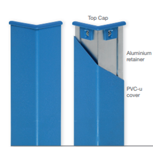 Wall Corner Protector | Heavy Duty PVC Guard with Aluminium Retainer