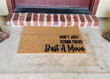 Bust a Move Doormat