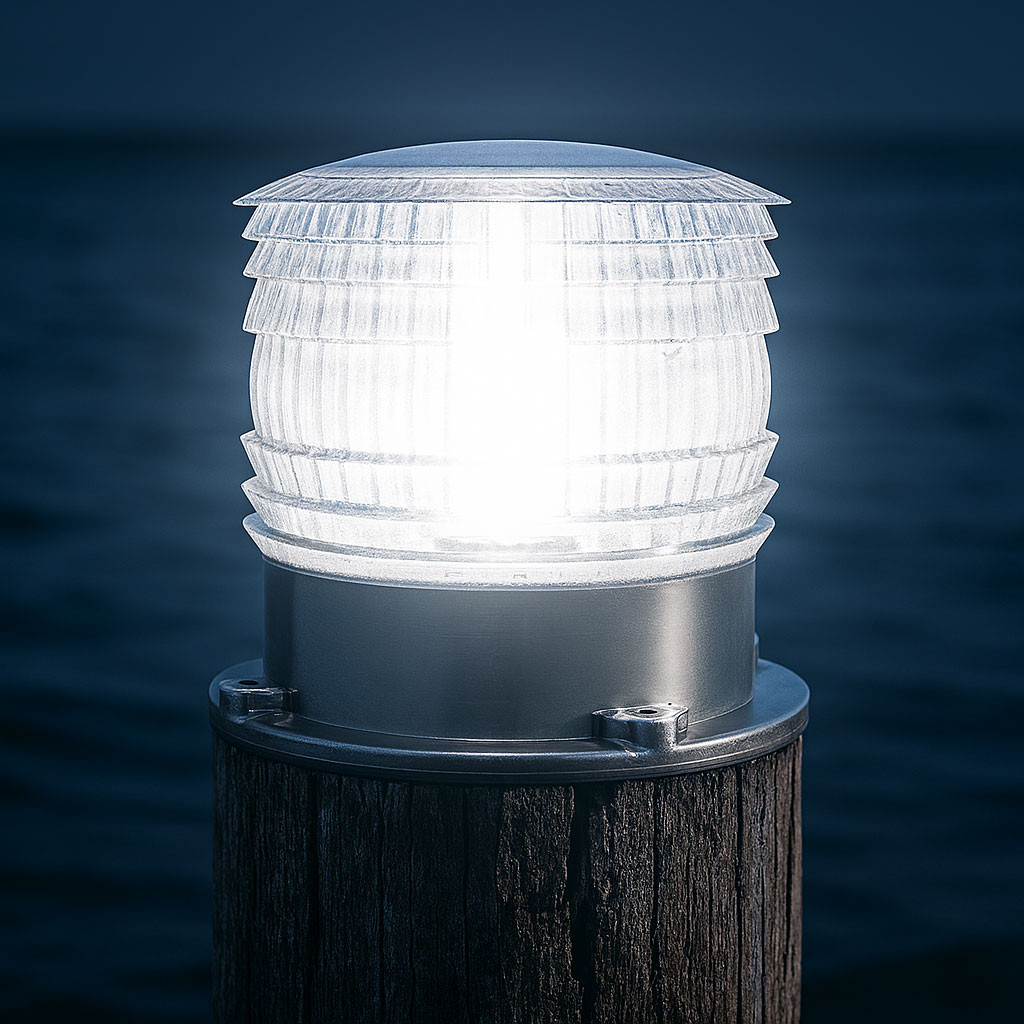 Solar Marine Light Commercial Grade Constant White IP68 140 Hours ...