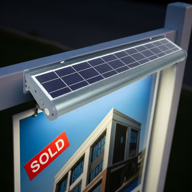 Solar Sign Light 55cm Real Estate Billboards Posters 230lm IP66 ...