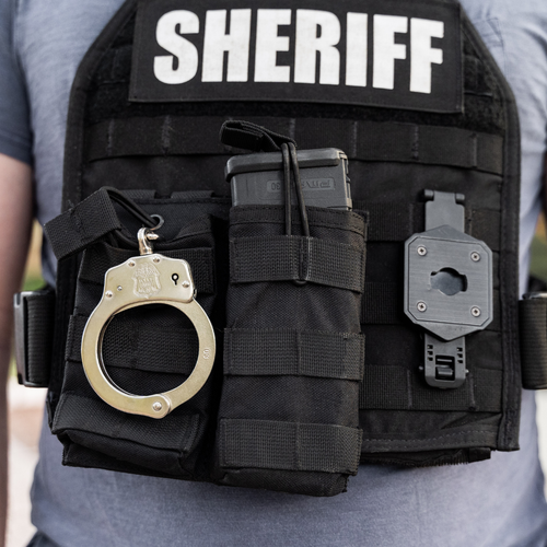 Nickel Plated Heavy Duty Steel Handcuffs