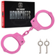 Pink Heavy Duty Steel Handcuffs