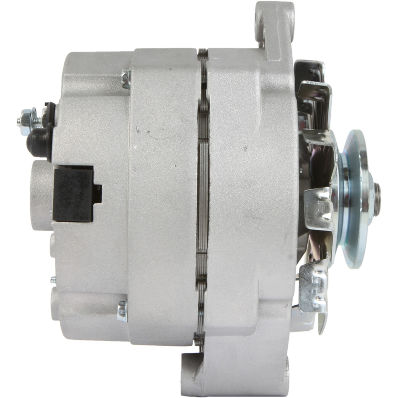Alternator TRACTOR 1-WIRE 63 AMP 10SI w Tach Term Stud on Rear & 3/8 in ...