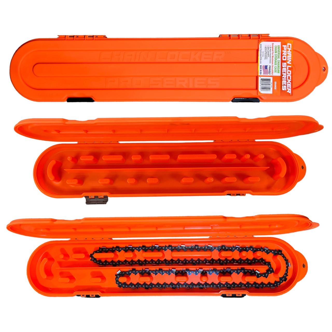 Chain Locker Pro Series Orange Color For 6" to 46" Chains; CHN-2202 ...