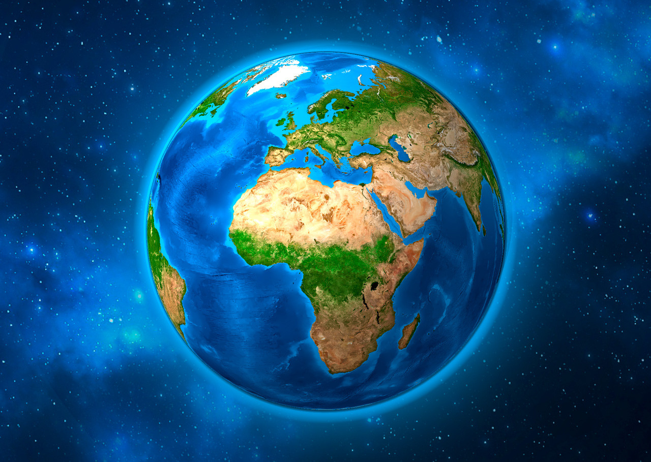 Earth Rotating - Postcard - Authentic Cards, Inc.