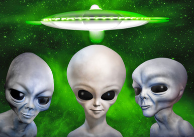 Aliens - Postcard - Authentic Cards, Inc.