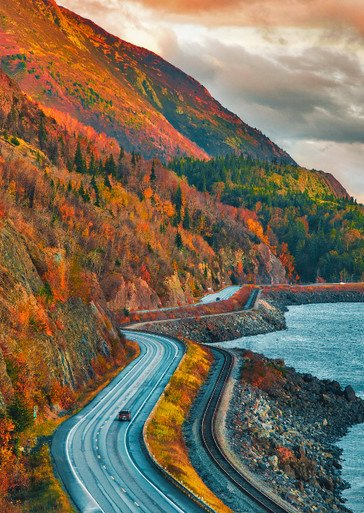 Turnagain Arm - Postcard - Authentic Cards, Inc.