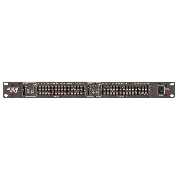 DOD - SR430QX - Dual Channel 15-Band Equalizer - x9935 - USED