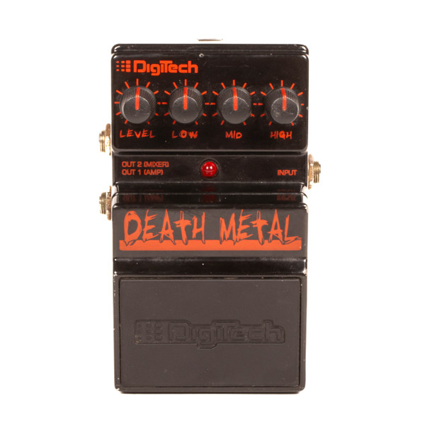 Digitech - Death Metal - Heavy Distortion Guitar Pedal - x0240 - USED ...