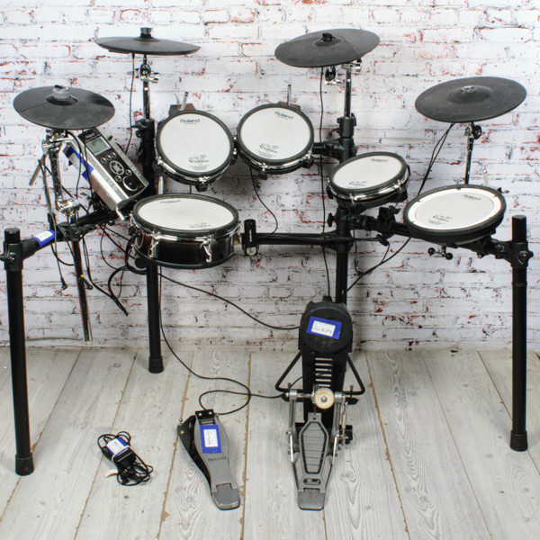 Roland - TD9 Electronic Drum Kit w/Rack, Module - Kick Pedal - HiHat ...