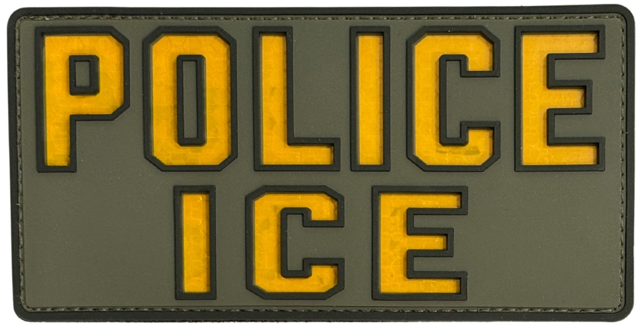 Reflective PVC Patch Set - ICE