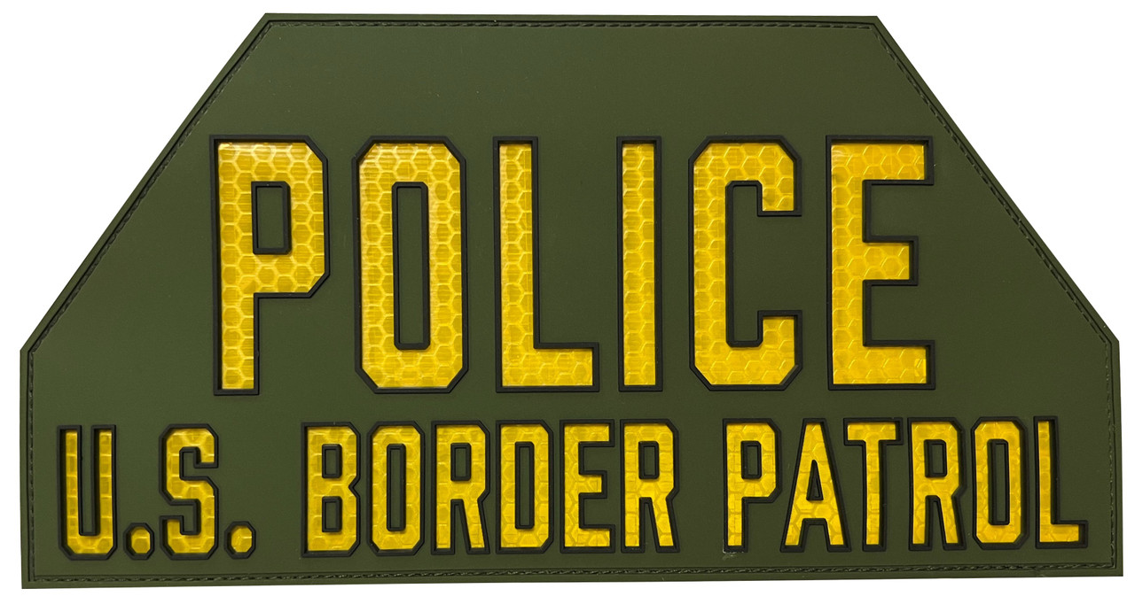 Reflective PVC Patch Set - USBP (Border Patrol)