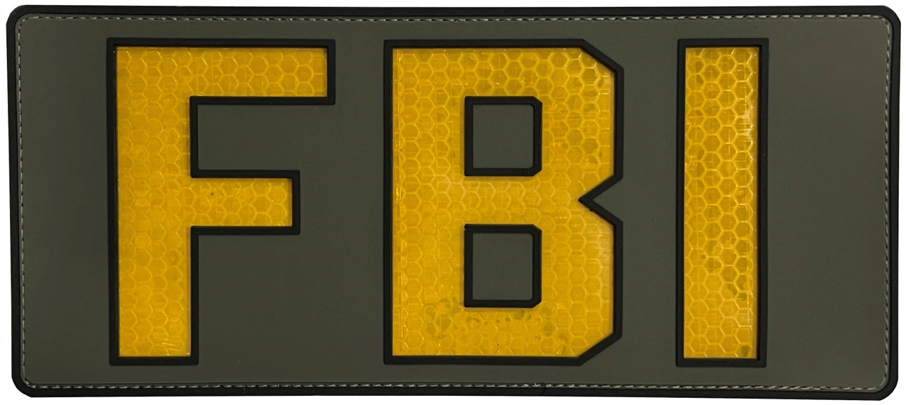 Reflective PVC Patch Set - FBI