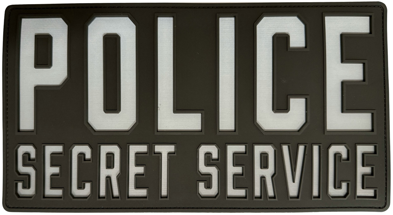 Reflective PVC Patch Set - USSS (Secret Service)