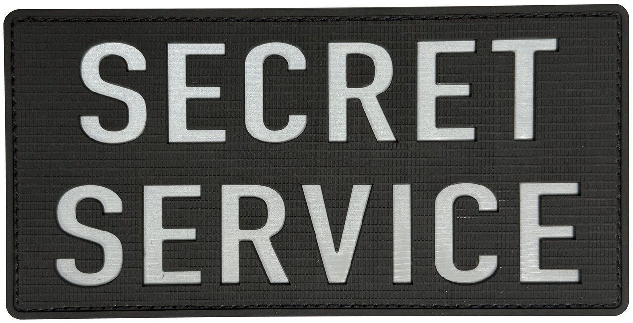 Reflective PVC Patch Set - USSS (Secret Service)