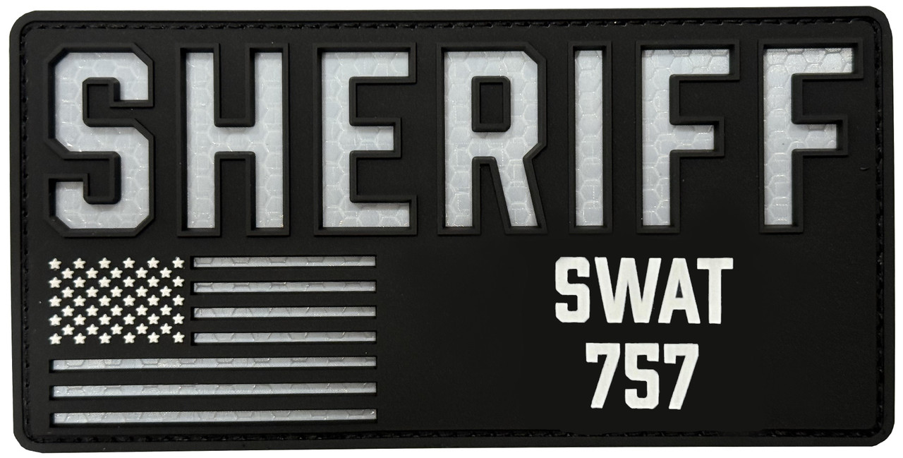 Reflective PVC Patch - Custom Combat ID Patch