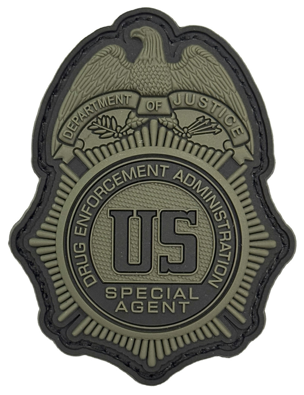 Combat Swag™ PVC Badge Patch - DEA - LionHeart Alliance