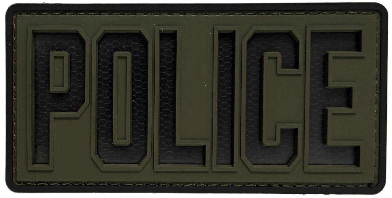 Covert IR PVC Patch - Police