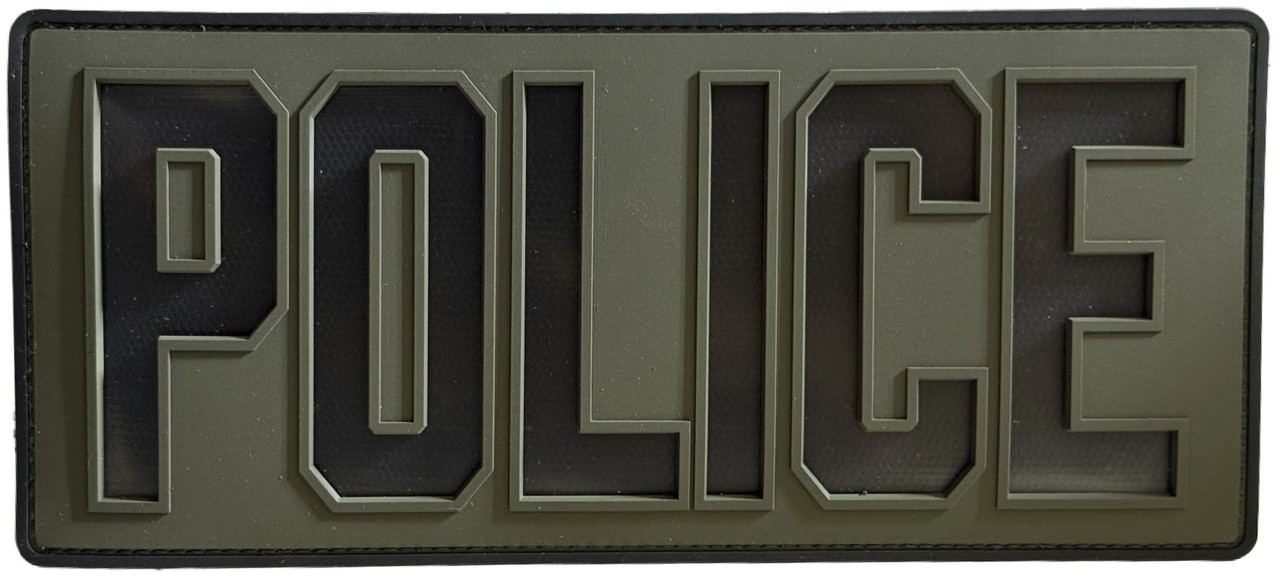 Covert IR PVC Patch - Police