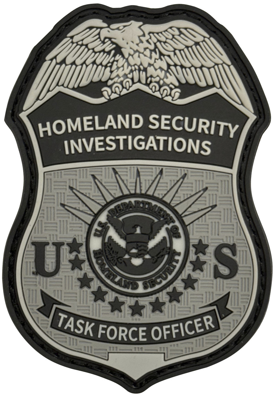 Combat Swag™ PVC Badge Patch - HSI TFO