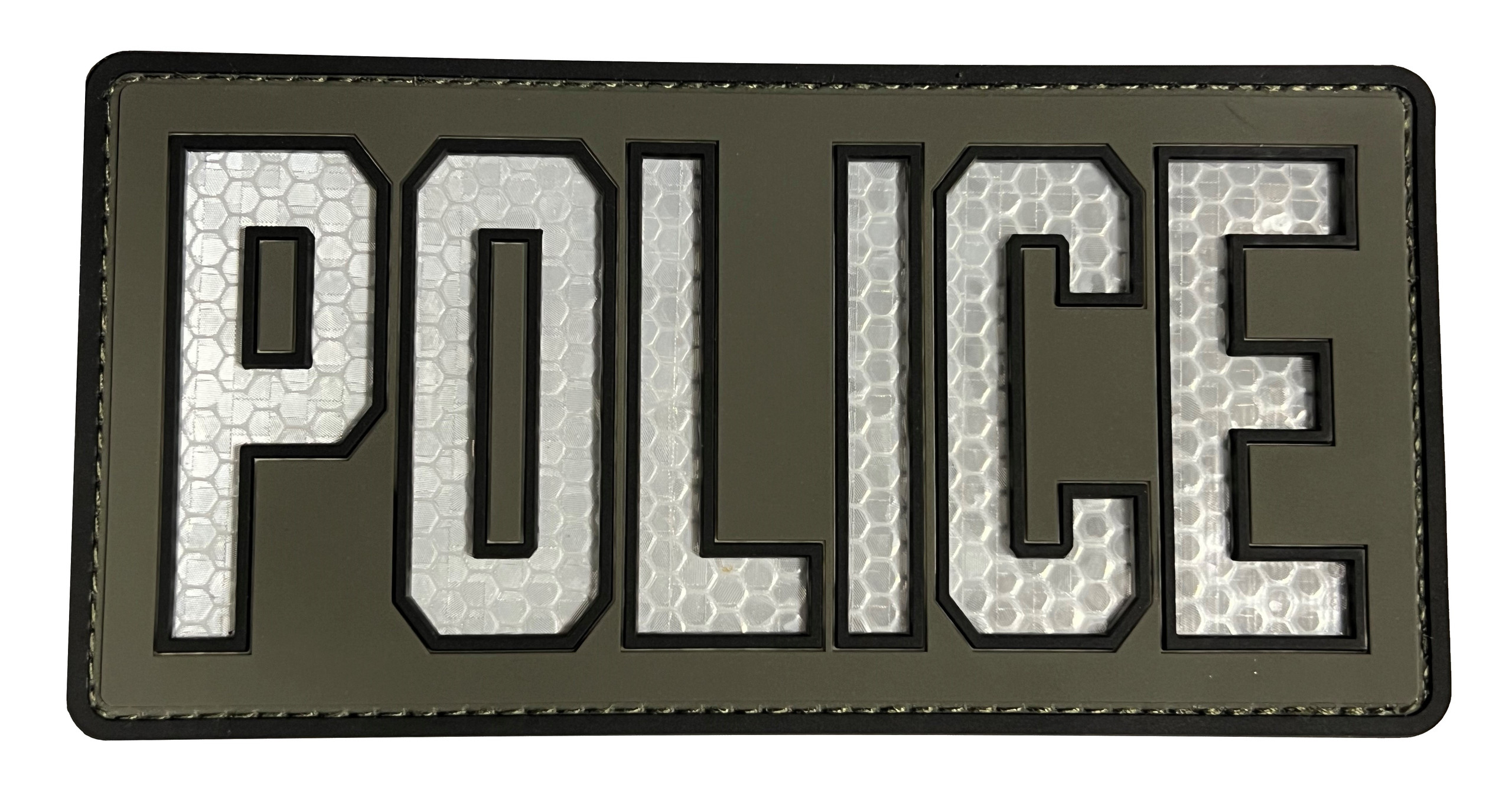Reflective PVC Patch - Police