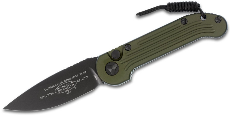 Microtech Ludt Automatic Knife Black