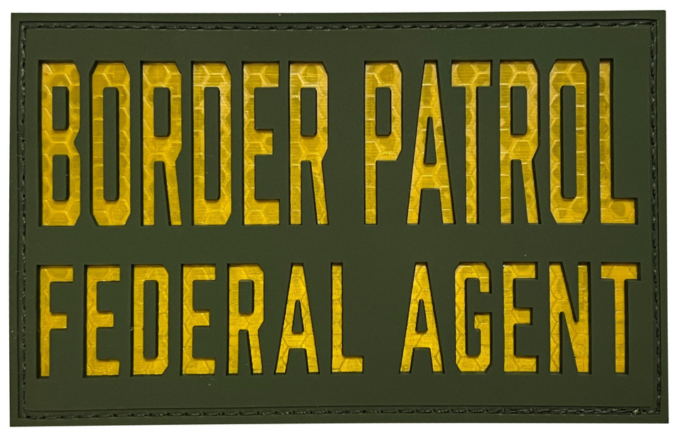 Reflective PVC Patch Set - USBP (Border Patrol)