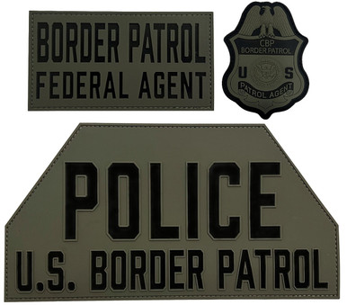 PVC Patch Set - USBP (Border Patrol)