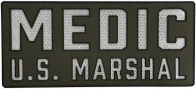 Reflective PVC Patch - USMS Medic Patch