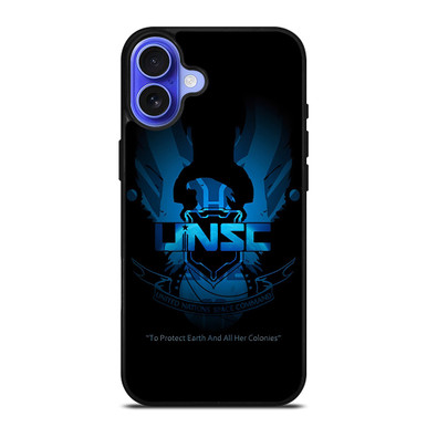 UNSC UNITED NATIONS SPACE COMMAND LOGO 2 iPhone 16 Case Cover