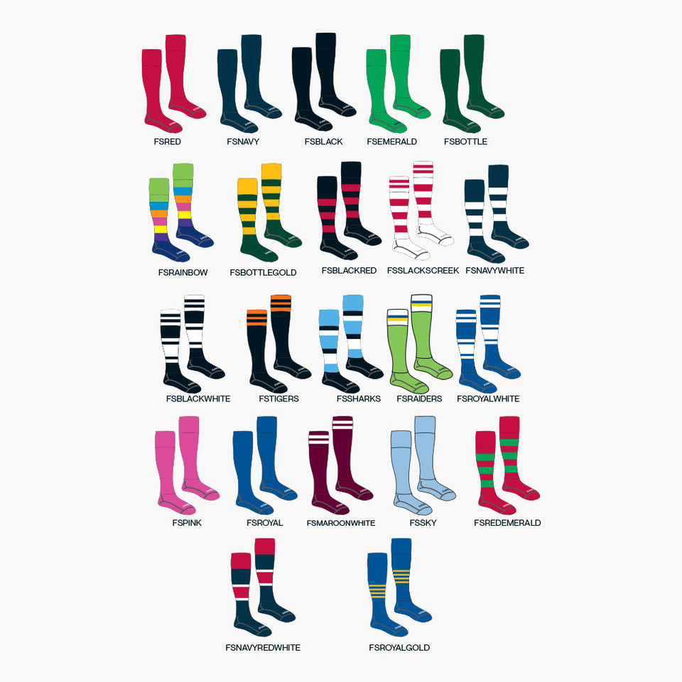 Rugby League Elite Socks | Design Your Own | Struddys