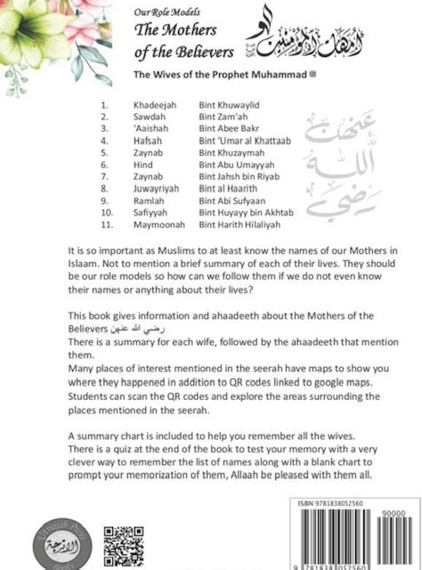 Our Role Models The Mothers Of The Believers(The Wives Of The Prophet ...