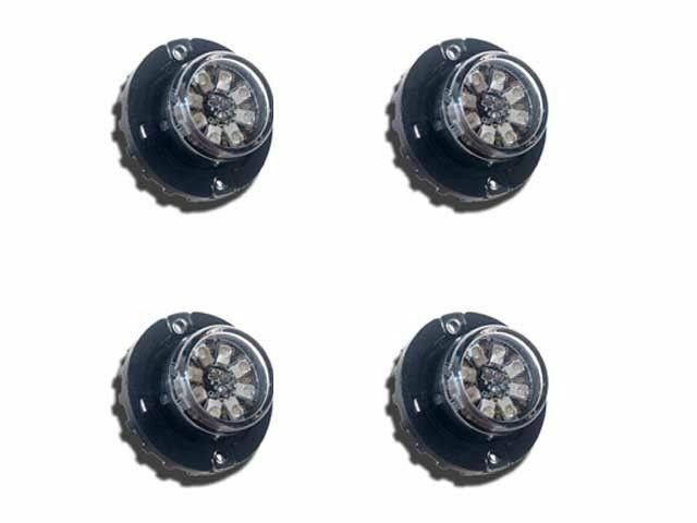 Hideaway 8 LED Strobe Light 4 Piece Multi-Pack | Extreme Tactical Dynamics