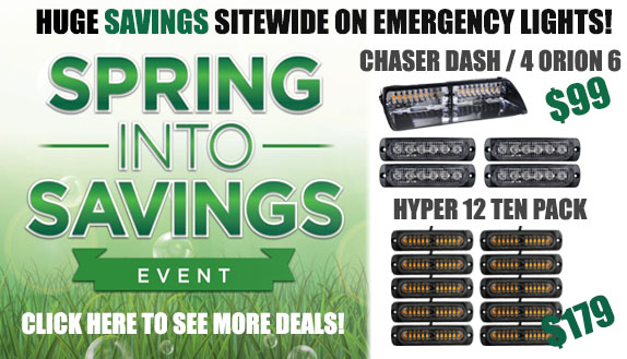 LED Emergency Vehicle Lights and Siren Supplies | Extreme Tactical Dynamics