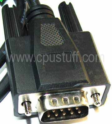 Serial DB9 Monitor Extension Male - Female Cable - Black - Cpu Stuff ...