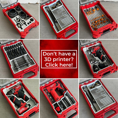 Milwaukee Tool Insert Trays For Milwaukee Packout Organisers - By Jonah ...