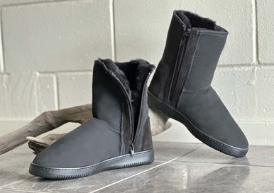 EasyZip Medical Sheepskin Boots – NZ Made