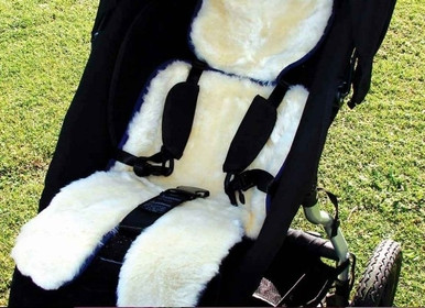 Adjustable Short Wool Stroller Fleece Liner