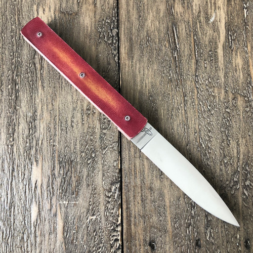 Buy The French Knife in Tangerine Leather | Knives of France