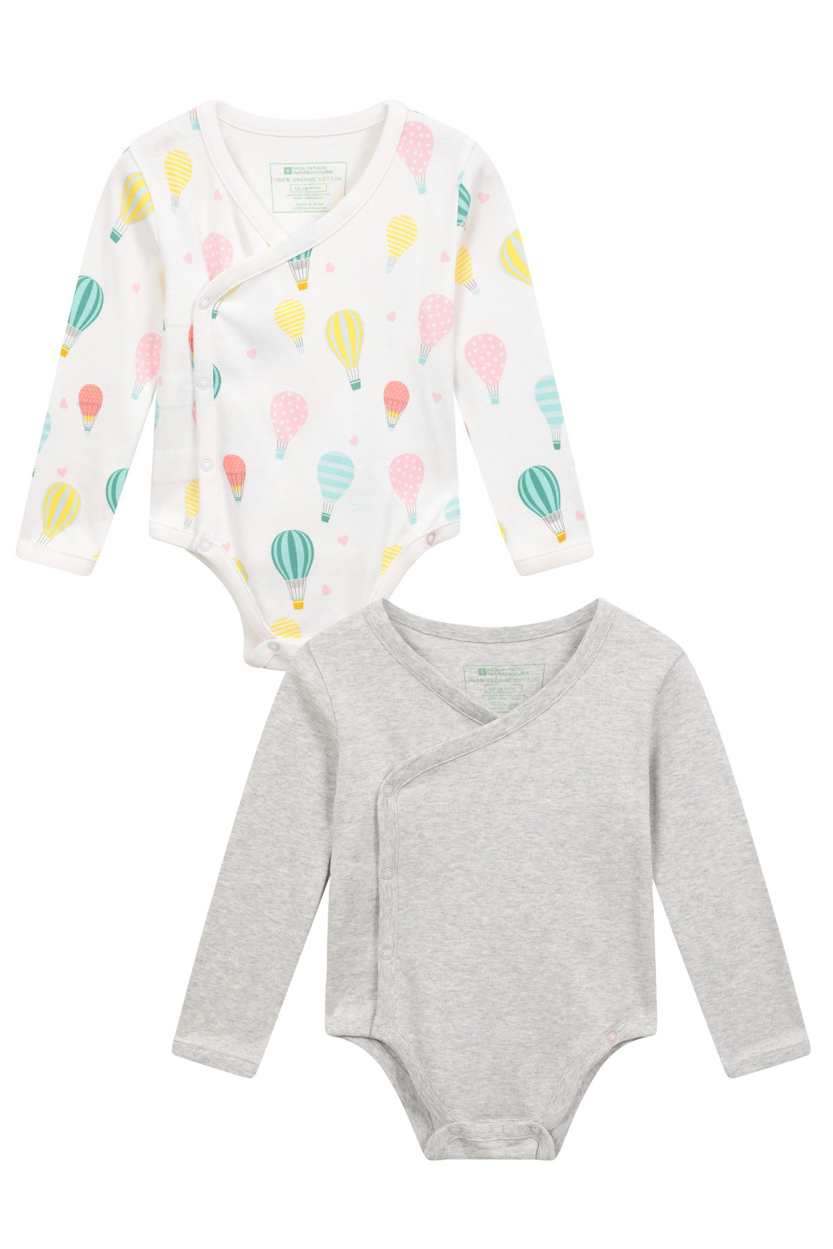 Kimono Bodysuits - 2-Pack | Mountain Warehouse