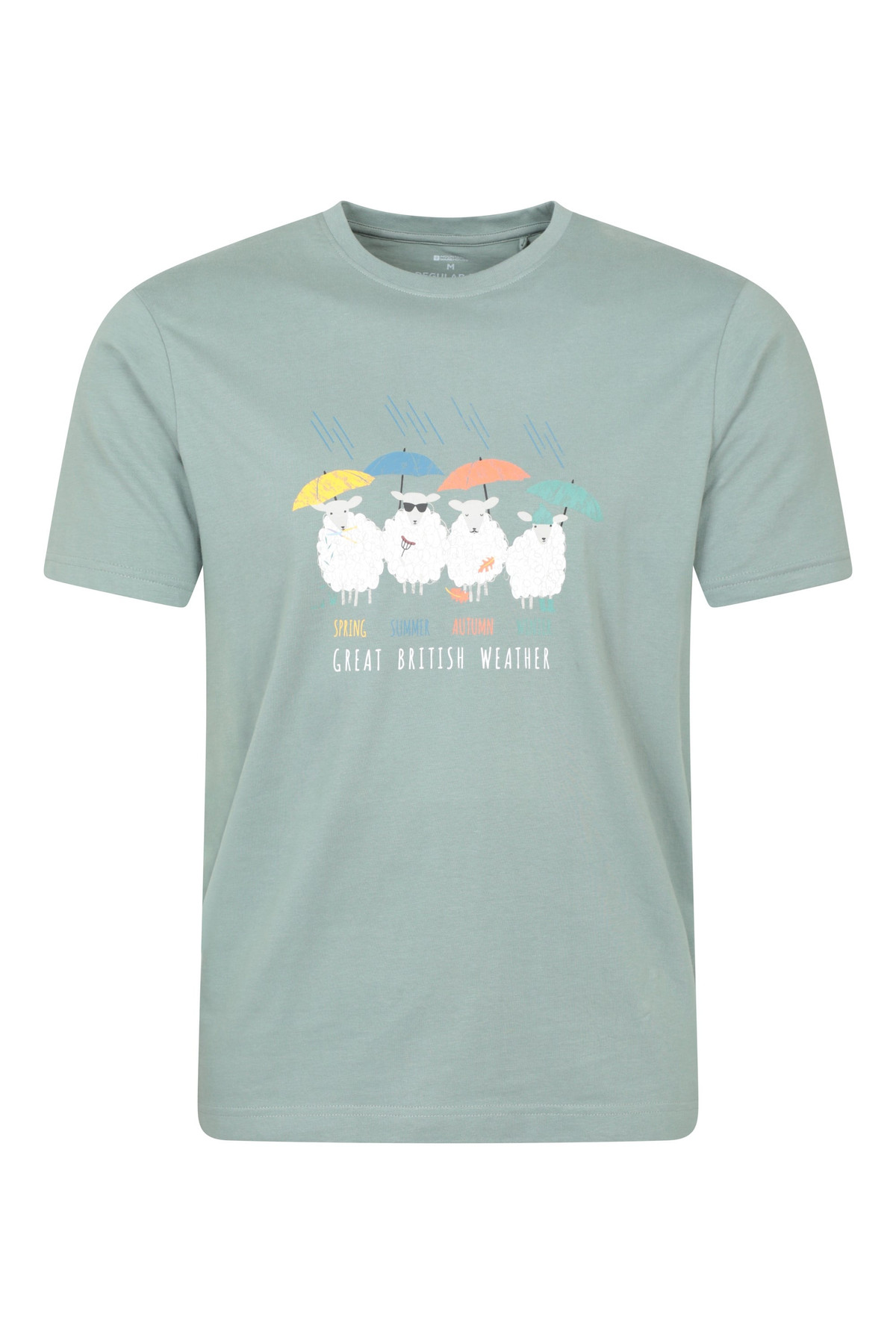 Great British Weather Graphic Short Sleeve T-Shirt | Mountain Warehouse