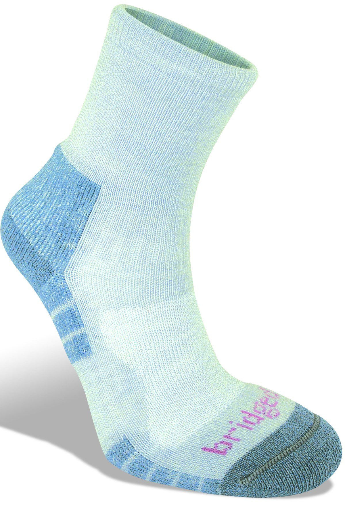 Lightweight Womens Merino Mini-Crew Walking Socks | Mountain Warehouse